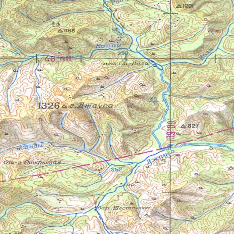 Soviet Genshtab - m54-3 - Russia Map by Avenza Systems Inc. | Avenza Maps