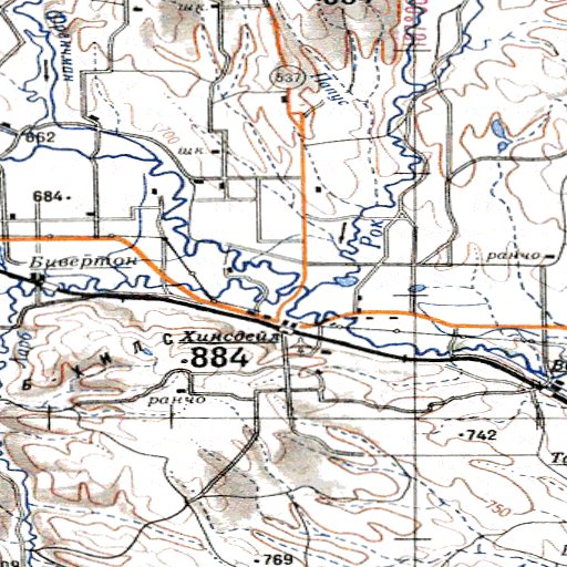 Soviet Genshtab - m13-3 - United States Map by Avenza Systems Inc ...