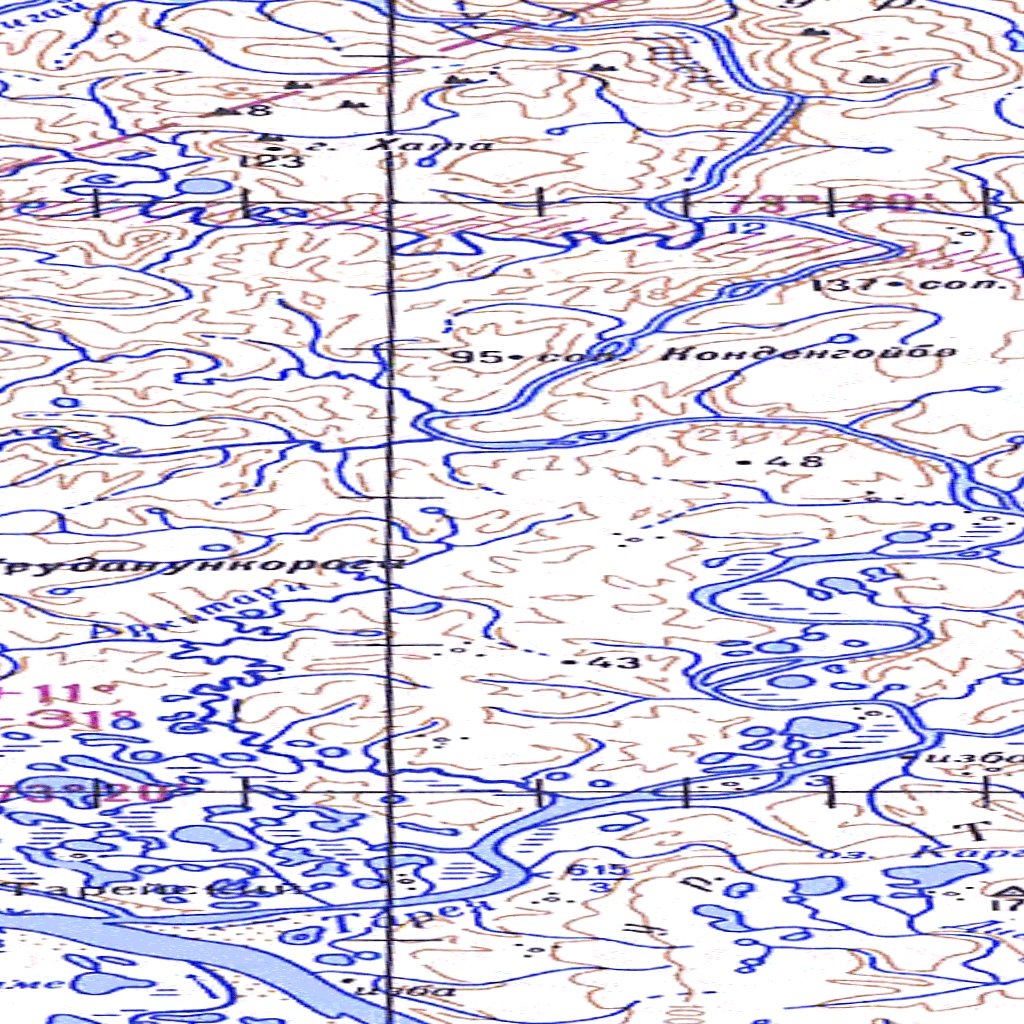 Soviet Genshtab - s46-3_4 - Russia Map by Avenza Systems Inc. | Avenza Maps