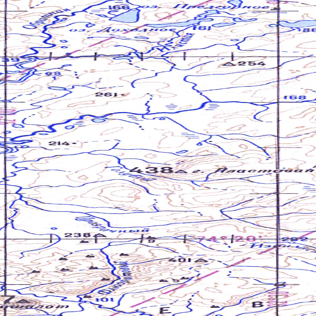 Soviet Genshtab - s46-1_2 - Russia Map by Avenza Systems Inc. | Avenza Maps