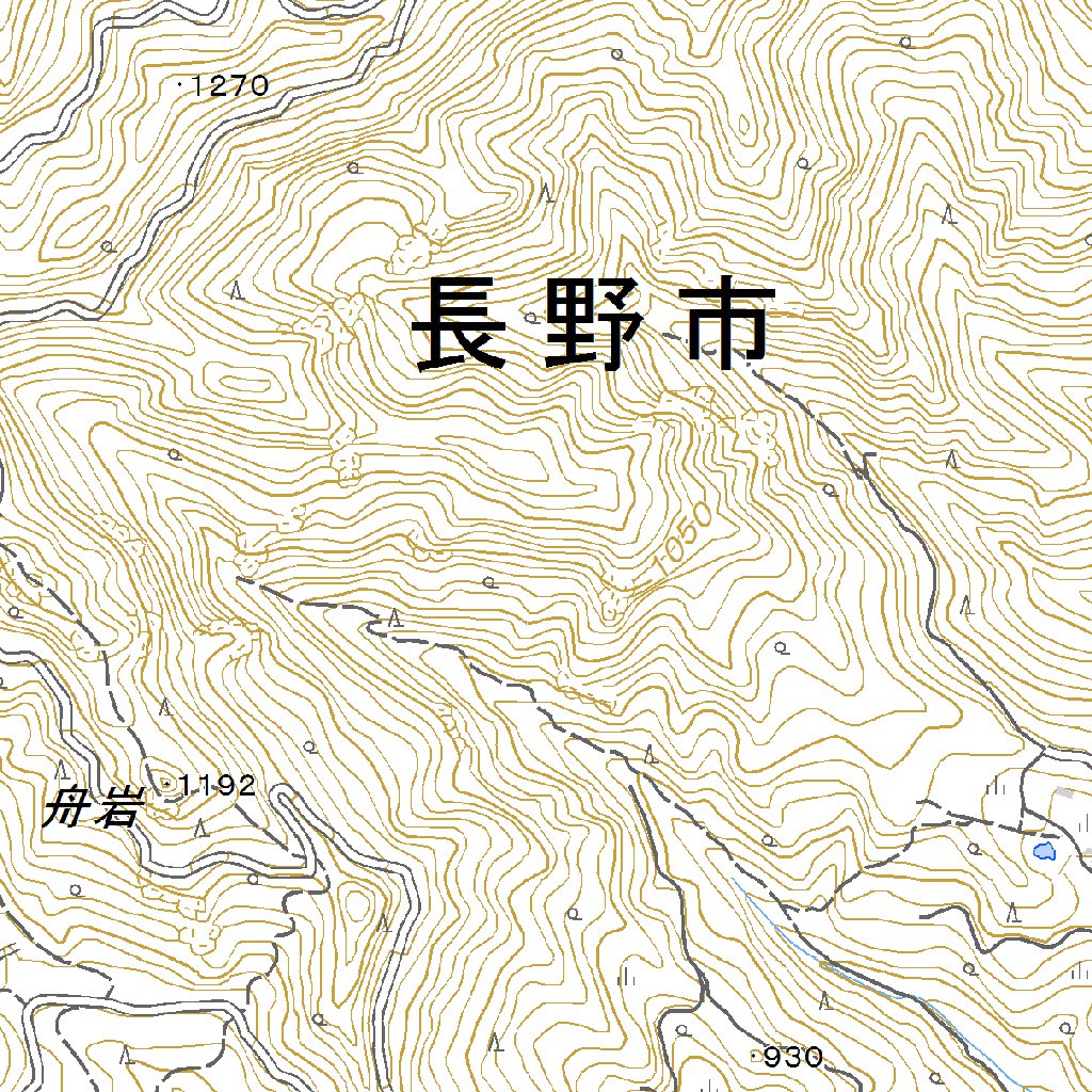 553800 戸隠 （とがくし Togakushi）, 地形図 Map by Pacific Spatial Solutions, Inc ...