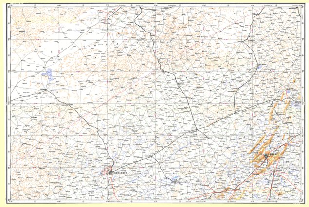 Soviet Genshtab - g43-1 - Pakistan Map by Avenza Systems Inc. | Avenza Maps