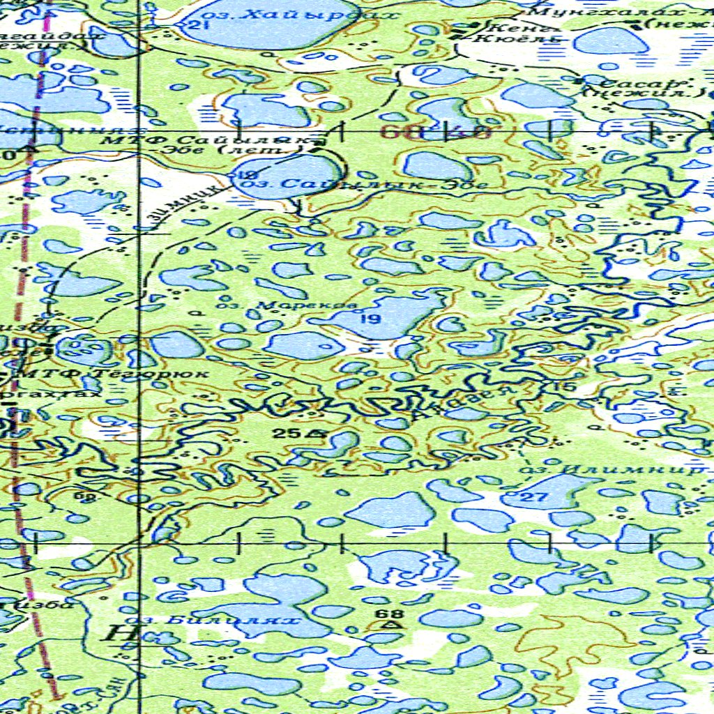 Soviet Genshtab - r56-3_4 - Russia Map by Avenza Systems Inc. | Avenza Maps