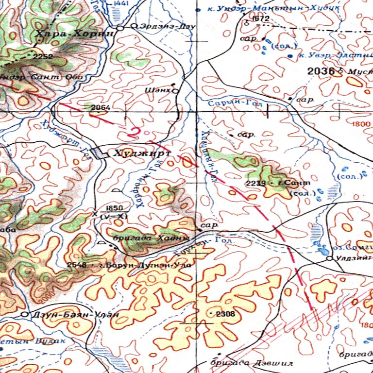Soviet Genshtab - l48 Map by Avenza Systems Inc. | Avenza Maps
