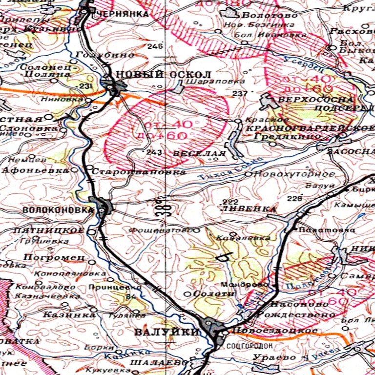 Soviet Genshtab - m37--(1975) Map by Avenza Systems Inc. | Avenza Maps