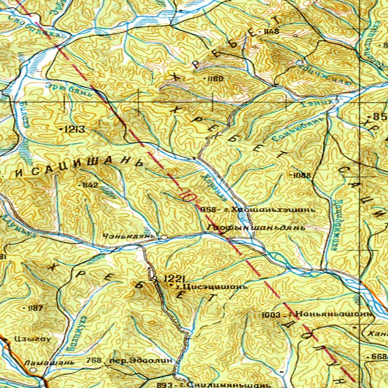 Soviet Genshtab - m51 Map by Avenza Systems Inc. | Avenza Maps