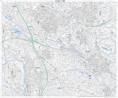 543905 久喜 （くき Kuki）, 地形図 Map by Pacific Spatial Solutions, Inc ...