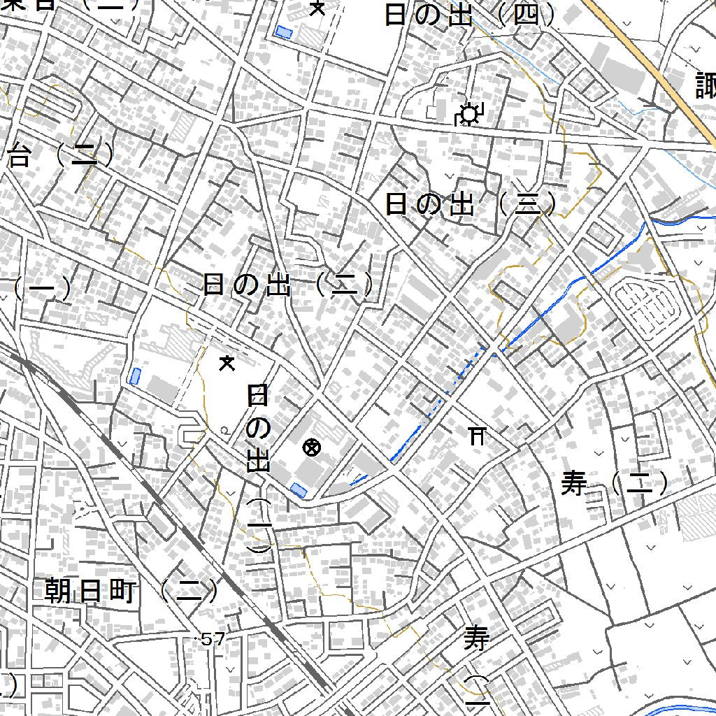 543921 本庄 （ほんじょう Honjo）, 地形図 Map by Pacific Spatial Solutions, Inc ...