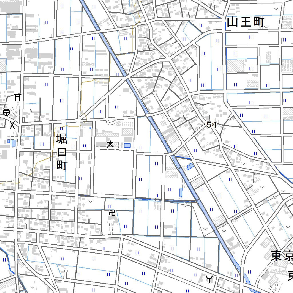 543931 伊勢崎 （いせさき Isesaki）, 地形図 Map by Pacific Spatial Solutions, Inc ...