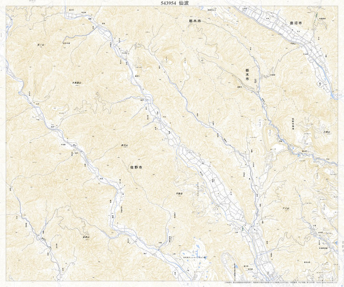 543954 仙波 （せんば Semba）, 地形図 Map by Pacific Spatial Solutions, Inc ...