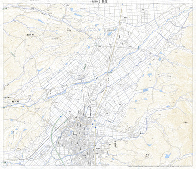 584012 新庄 （しんじょう Shinjo）, 地形図 Map by Pacific Spatial Solutions, Inc ...