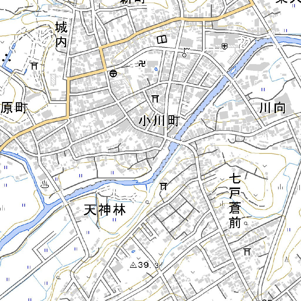 614101 七戸 （しちのへ Shichinohe）, 地形図 Map by Pacific Spatial Solutions, Inc ...