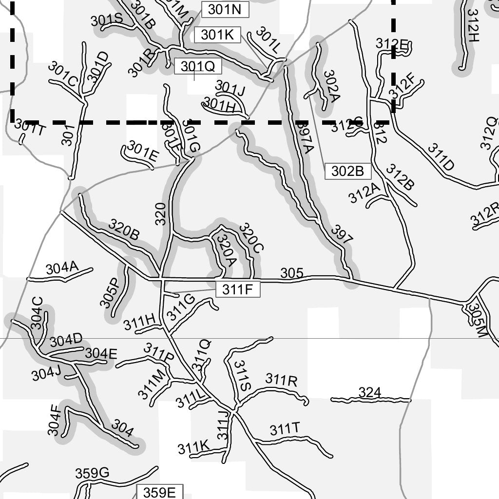 Motor Vehicle Use Map, MVUM, Conecuh by US Forest Service R8 | Avenza Maps