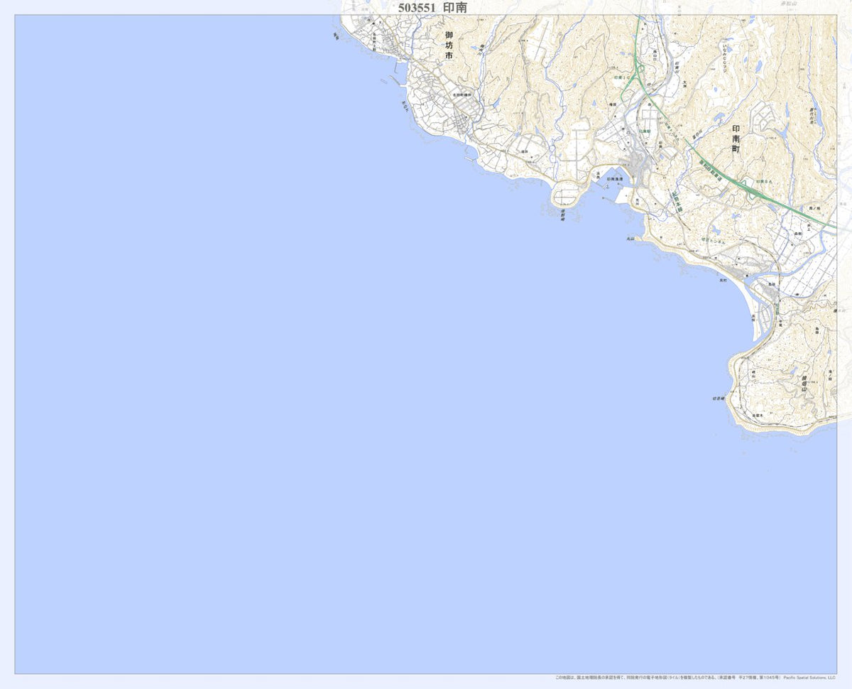 503551 印南 （いなみ Inami）, 地形図 Map by Pacific Spatial Solutions, Inc ...