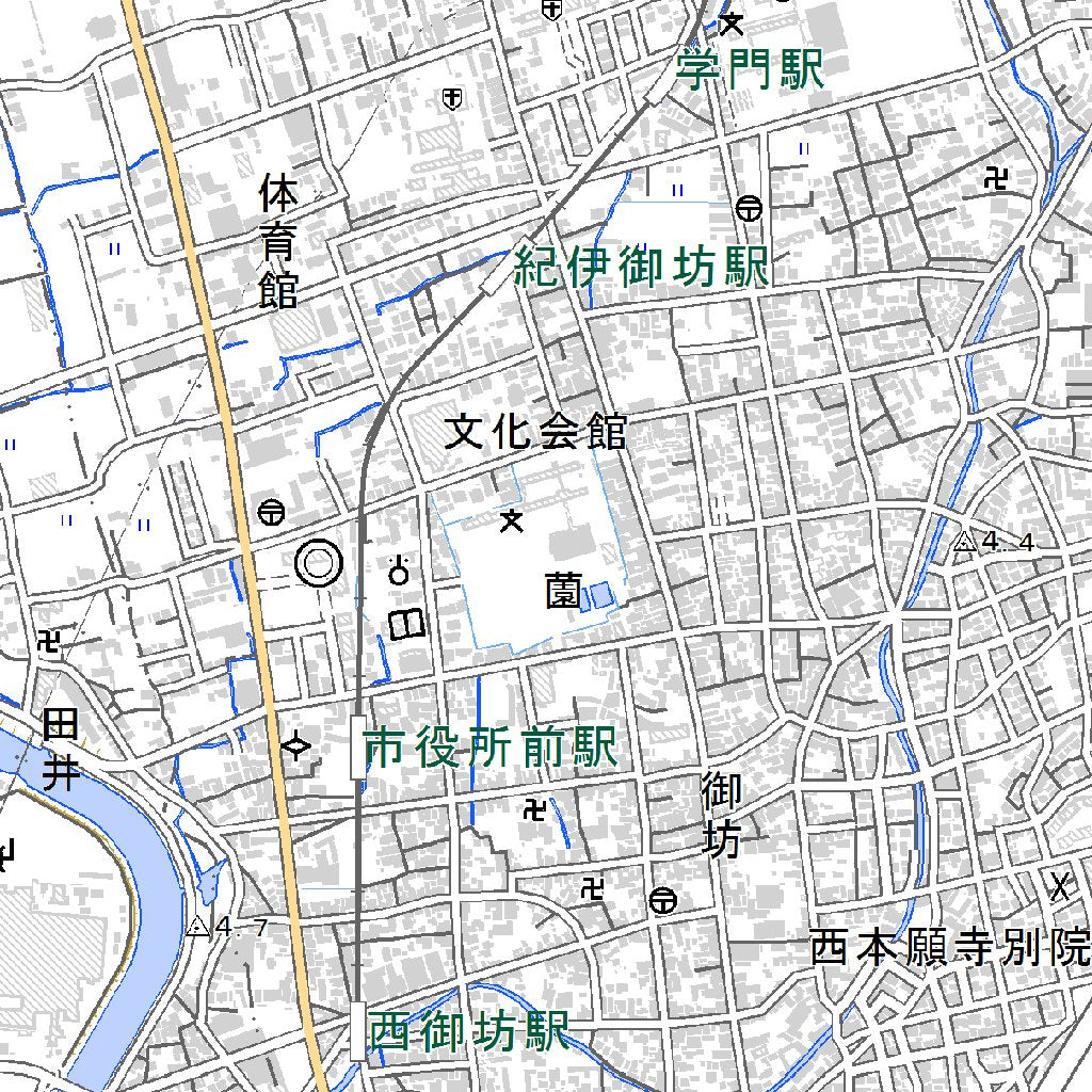 503561 御坊 （ごぼう Gobo）, 地形図 Map by Pacific Spatial Solutions, Inc ...