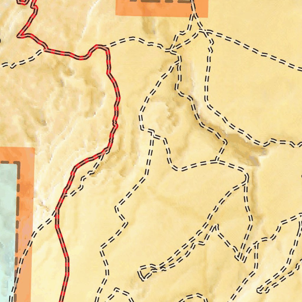 BLM Utah Sand Mountain OHV Area Map by Bureau of Land Management - Utah ...