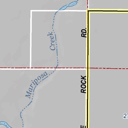 Mariposa Road Atlas Grid Page #130 Map by Mariposa County | Avenza Maps