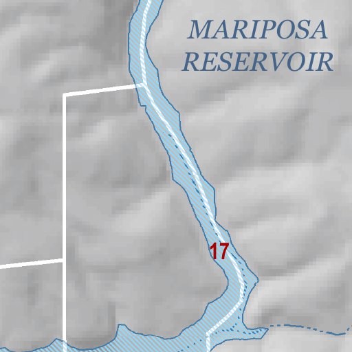 Mariposa Road Atlas Grid Page #123 Map by Mariposa County | Avenza Maps