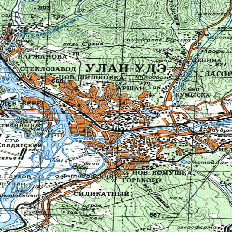 Soviet Genshtab - m48-06 - Russia Map by Avenza Systems Inc. | Avenza Maps