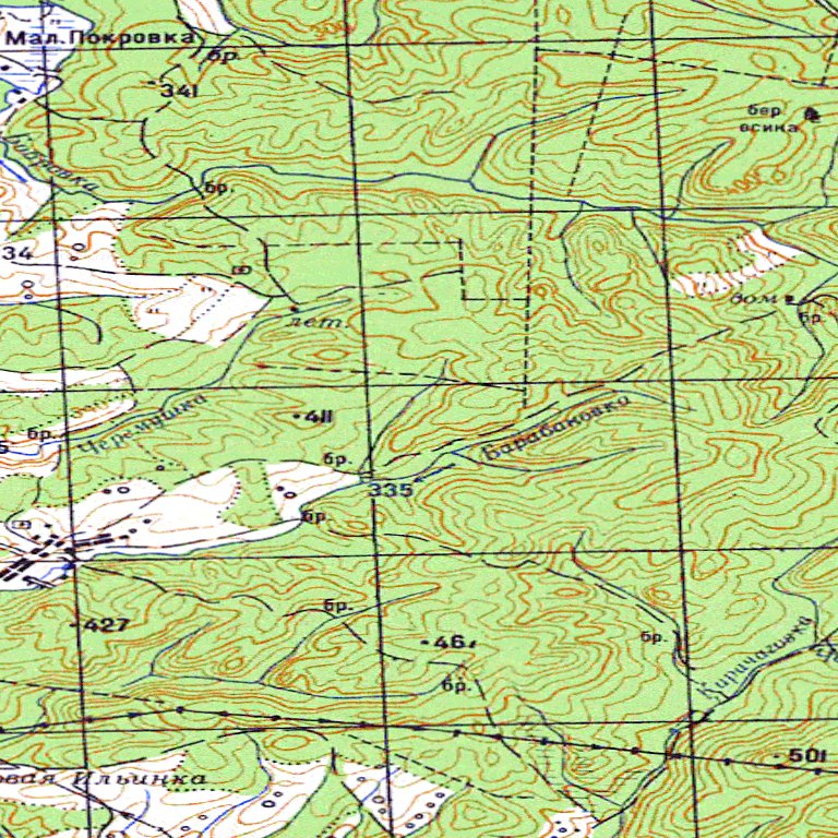 Soviet Genshtab - o46-31 - Russia Map by Avenza Systems Inc. | Avenza Maps