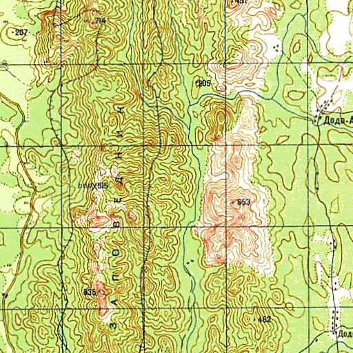 Soviet Genshtab - b31-01 - Togo Map by Avenza Systems Inc. | Avenza Maps