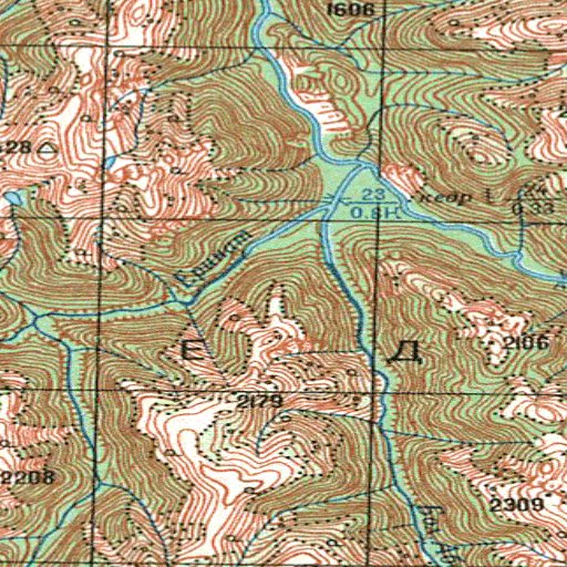 Soviet Genshtab - m45-05 - Russia Map by Avenza Systems Inc. | Avenza Maps