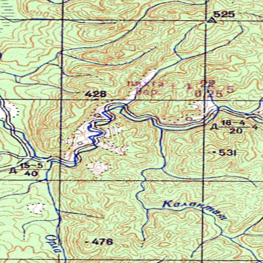 Soviet Genshtab - o46-34 - Russia Map by Avenza Systems Inc. | Avenza Maps