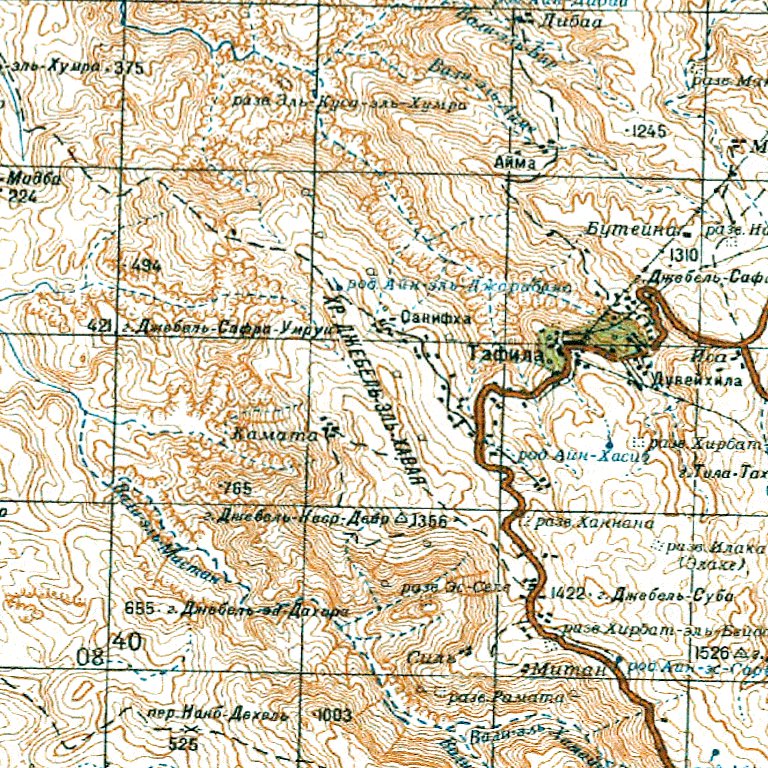 Soviet Genshtab - h36-12 - Palestine Map by Avenza Systems Inc ...