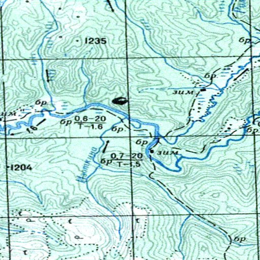 Soviet Genshtab - m49-08 - Russia Map by Avenza Systems Inc. | Avenza Maps