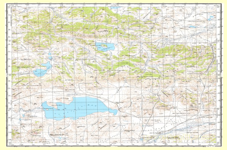 Soviet Genshtab - m47-26 - Mongolia Map by Avenza Systems Inc. | Avenza ...