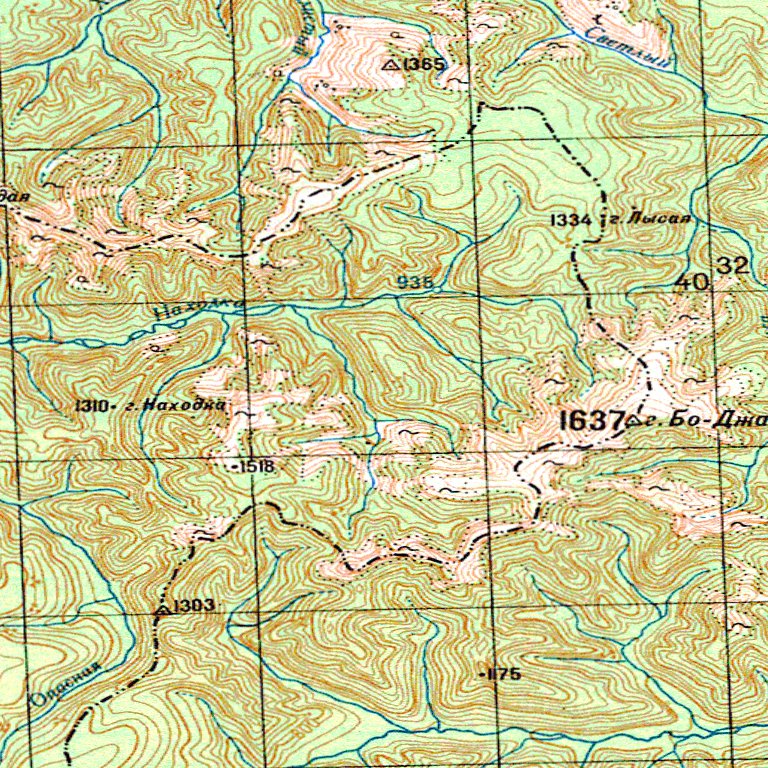 Soviet Genshtab - m54-31 - Russia Map by Avenza Systems Inc. | Avenza Maps