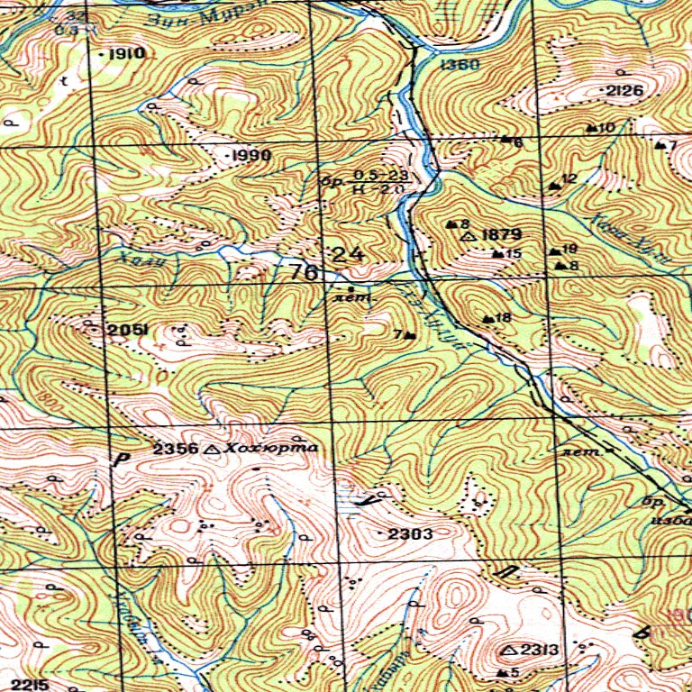 Soviet Genshtab - m48-07 - Russia Map by Avenza Systems Inc. | Avenza Maps