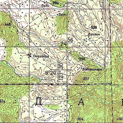 Soviet Genshtab - c51-34 - Philippines Map by Avenza Systems Inc ...