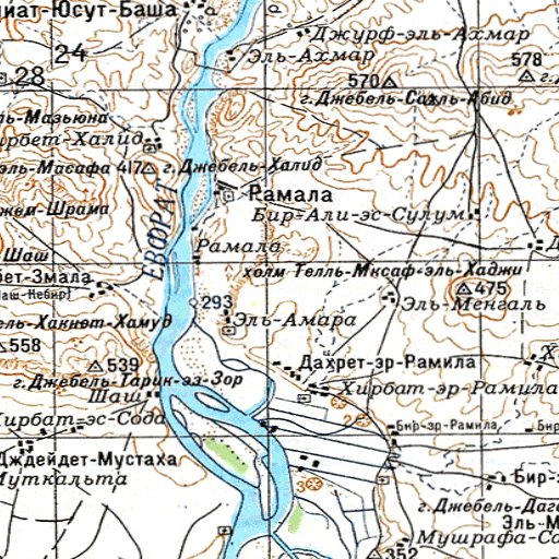 Soviet Genshtab - j37-33 - Syrian Arab Republic Map by Avenza Systems ...