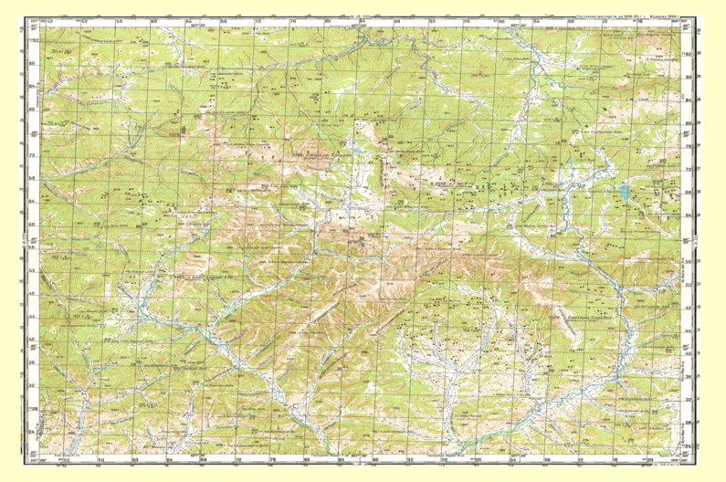 Soviet Genshtab - m48-36 - Mongolia Map by Avenza Systems Inc. | Avenza ...