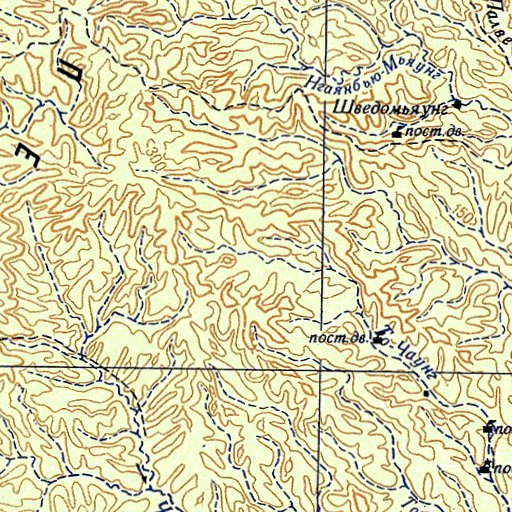 Soviet Genshtab - e46-06 - Burma Map by Avenza Systems Inc. | Avenza Maps