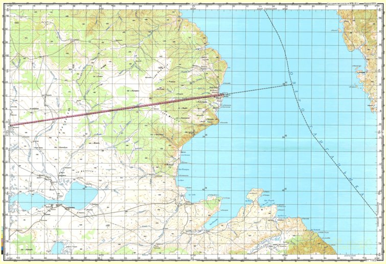 Soviet Genshtab - xc36-01 - Zambia Map by Avenza Systems Inc. | Avenza Maps