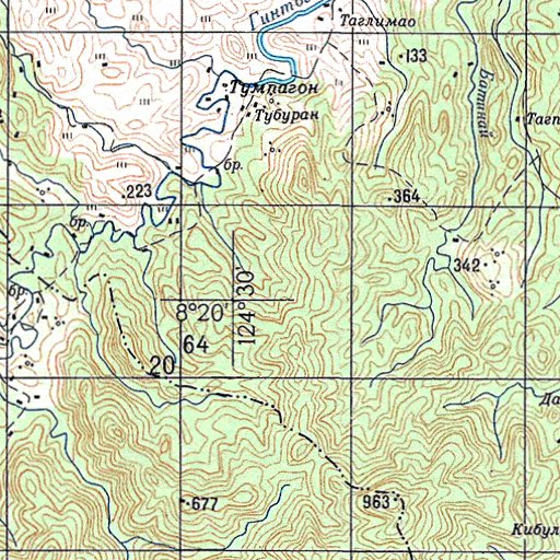 Soviet Genshtab - c51-35 - Philippines Map by Avenza Systems Inc ...