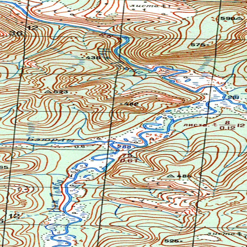 Soviet Genshtab - q48-11-12 - Russia Map by Avenza Systems Inc ...