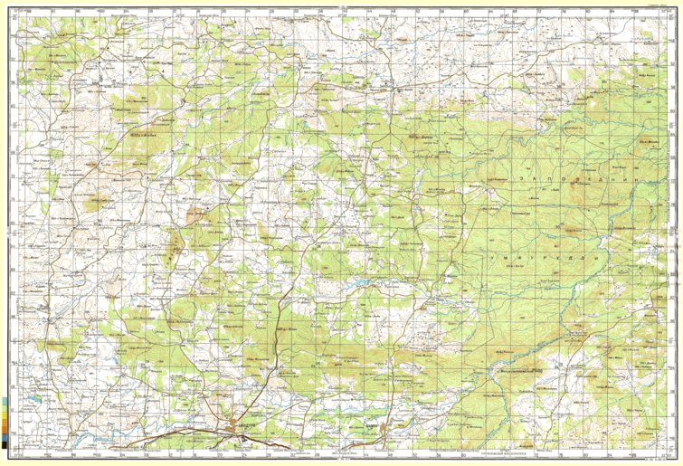 Soviet Genshtab - xe36-08 - Zimbabwe Map by Avenza Systems Inc ...