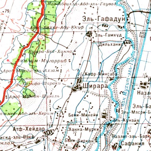 Soviet Genshtab - h36-25 - Egypt Map by Avenza Systems Inc. | Avenza Maps