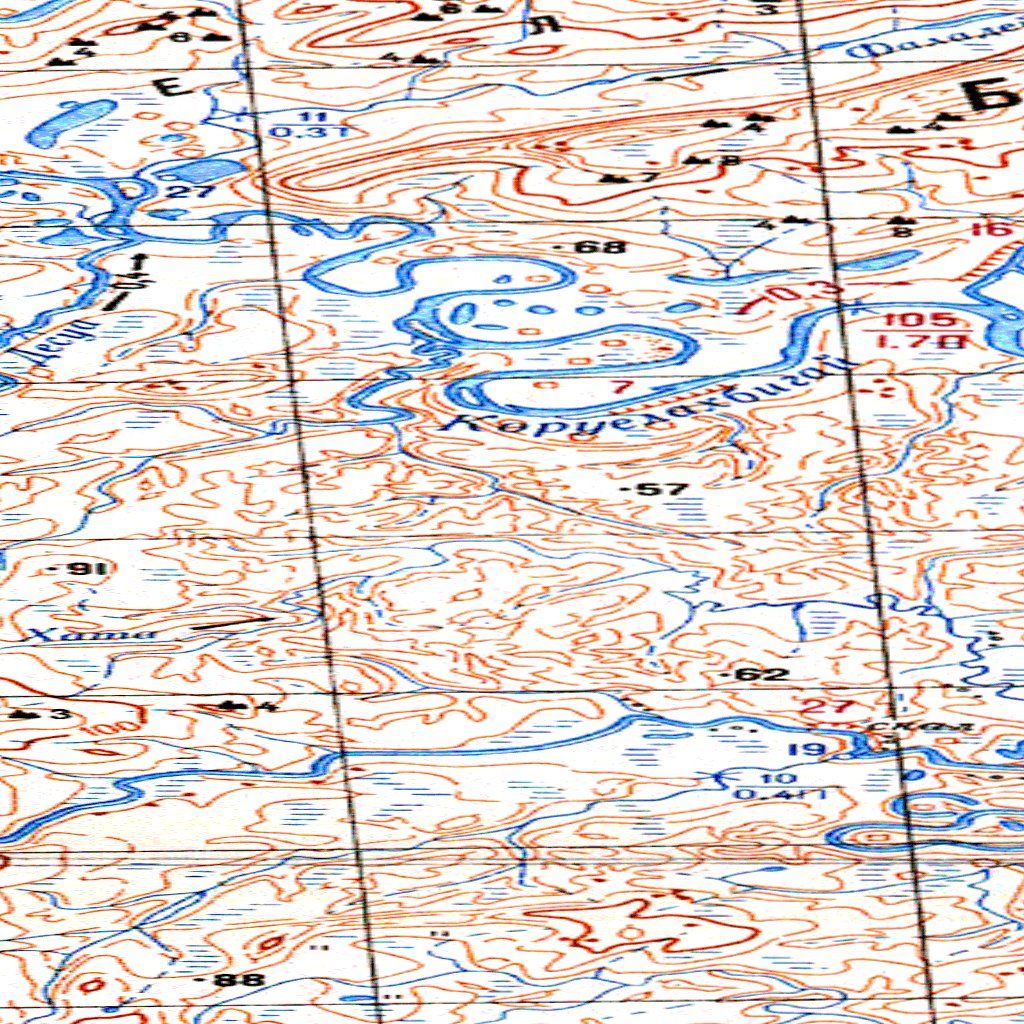 Soviet Genshtab - s46-19-20 - Russia Map by Avenza Systems Inc ...