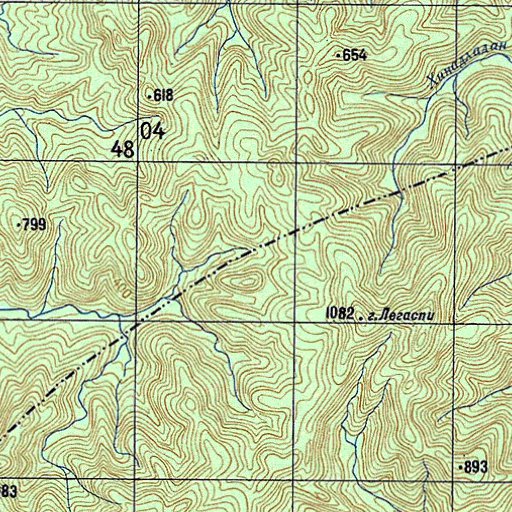 Soviet Genshtab - c51-24 - Philippines Map by Avenza Systems Inc ...