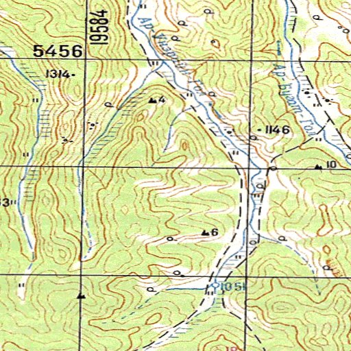Soviet Genshtab - m49-29 - Mongolia Map by Avenza Systems Inc. | Avenza ...
