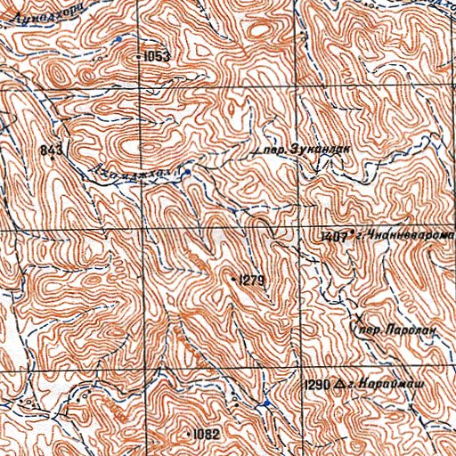 Soviet Genshtab - g42-13 - Pakistan Map by Avenza Systems Inc. | Avenza ...