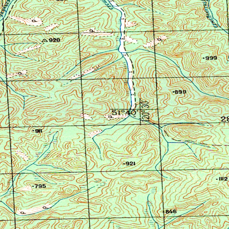 Soviet Genshtab - m51-01 - Russia Map by Avenza Systems Inc. | Avenza Maps
