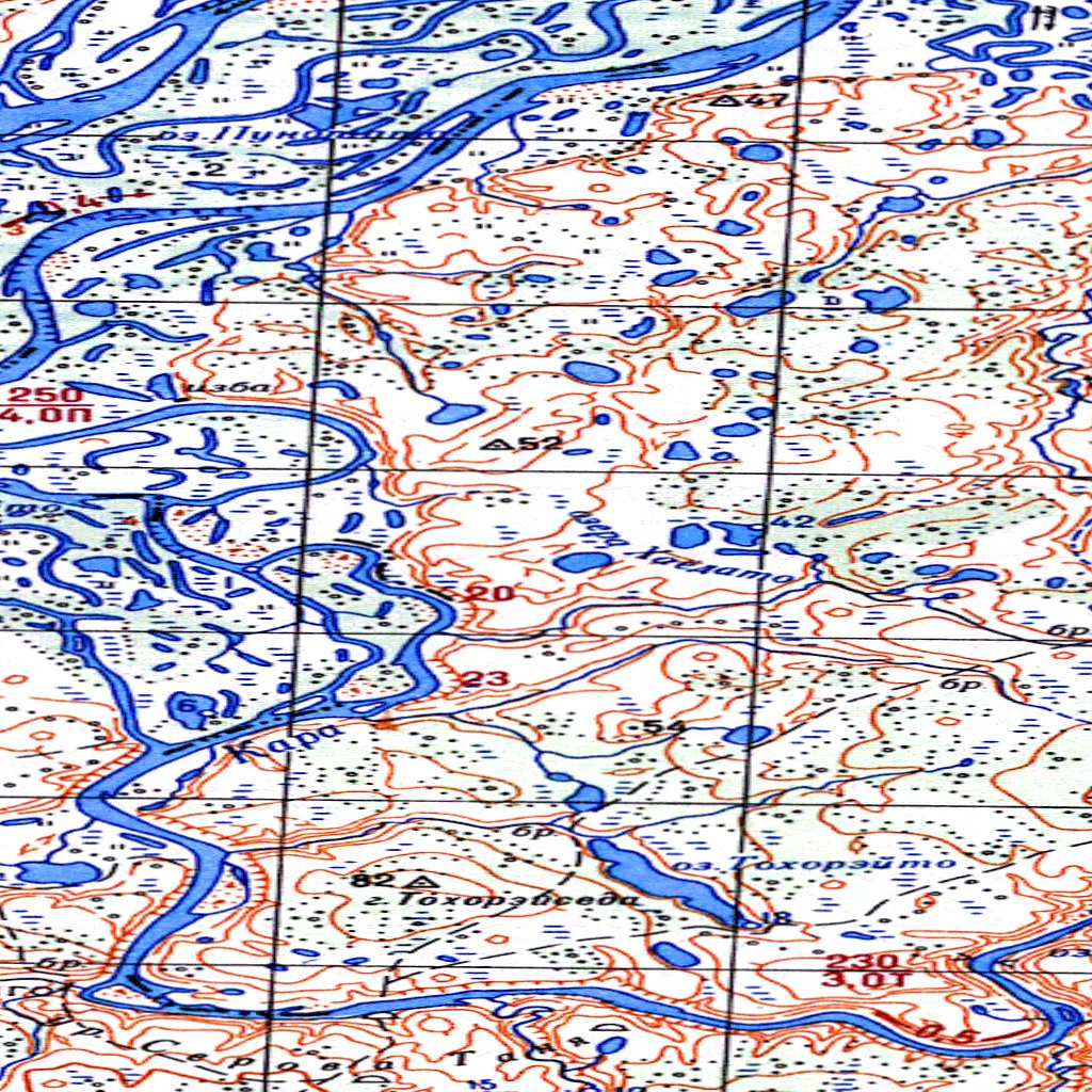 Soviet Genshtab - r41-29-30 - Russia Map by Avenza Systems Inc ...