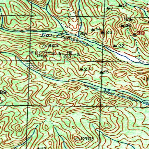 Soviet Genshtab - m49-05 - Russia Map by Avenza Systems Inc. | Avenza Maps