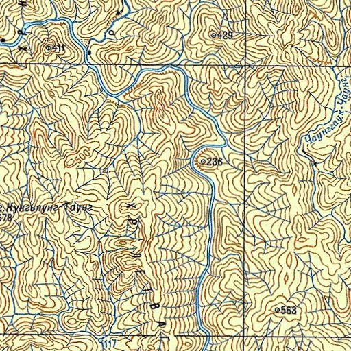 Soviet Genshtab - e46-23 - Burma Map by Avenza Systems Inc. | Avenza Maps