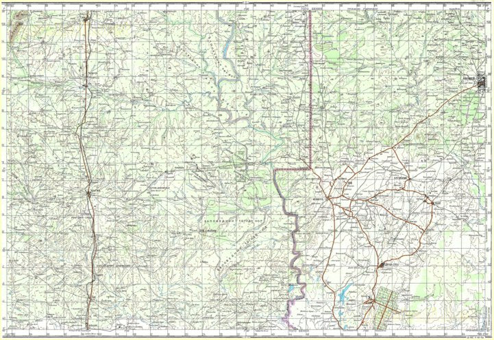 Soviet Genshtab - b31-08 - Togo Map by Avenza Systems Inc. | Avenza Maps